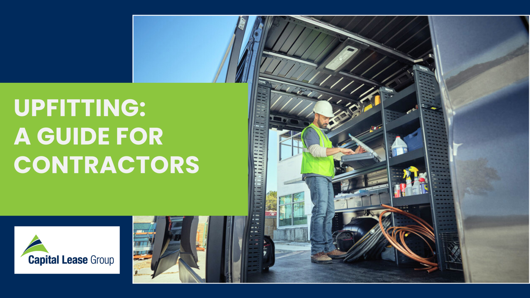 Upfitting a Van: The Essential Guide for Contractors - Capital Lease Group